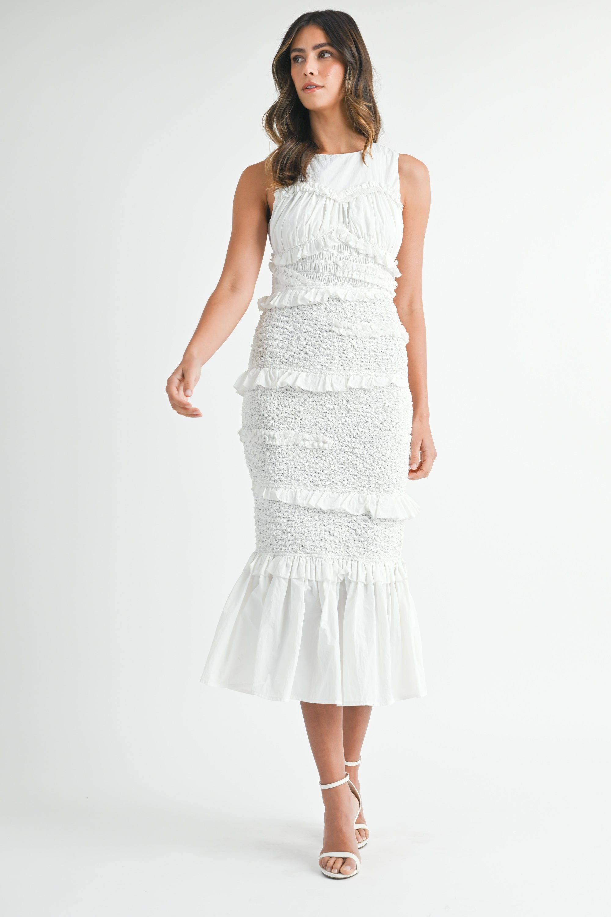 VERITY MERMAID LINE MIDI DRESS – Mable Clothing